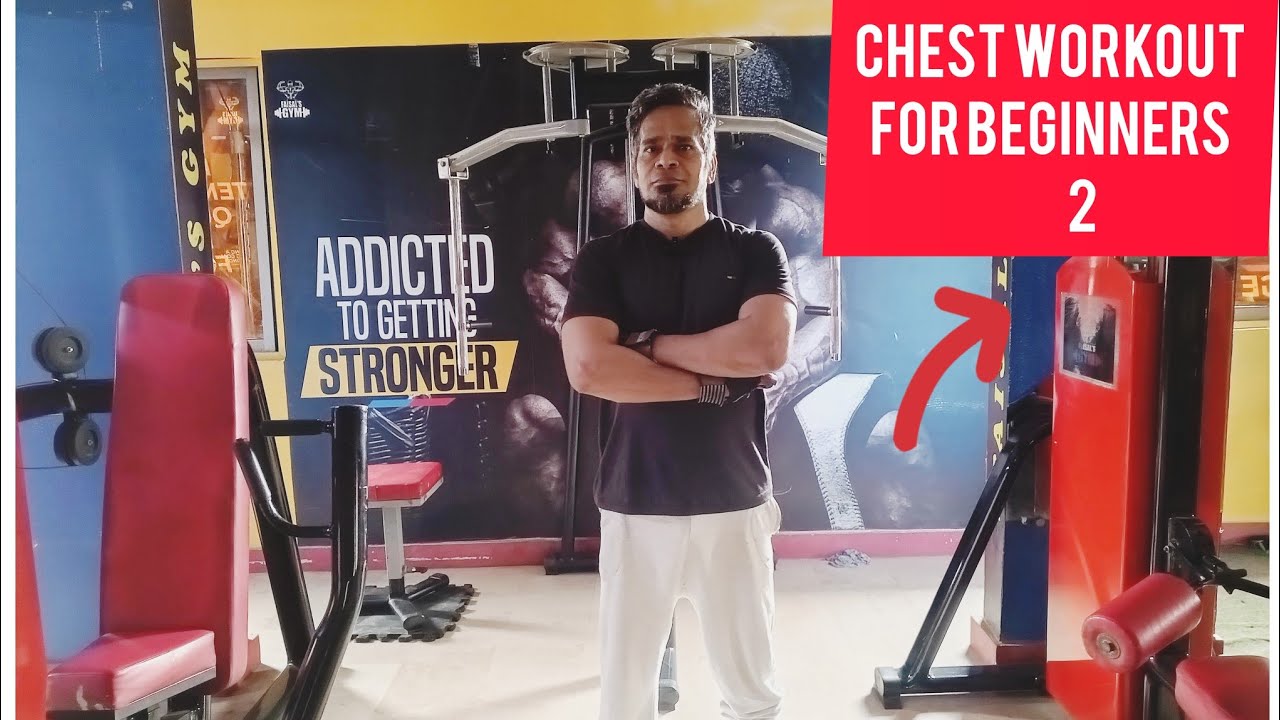 CHEST WORKOUT FOR BEGINNERS 💪💪 2 - YouTube