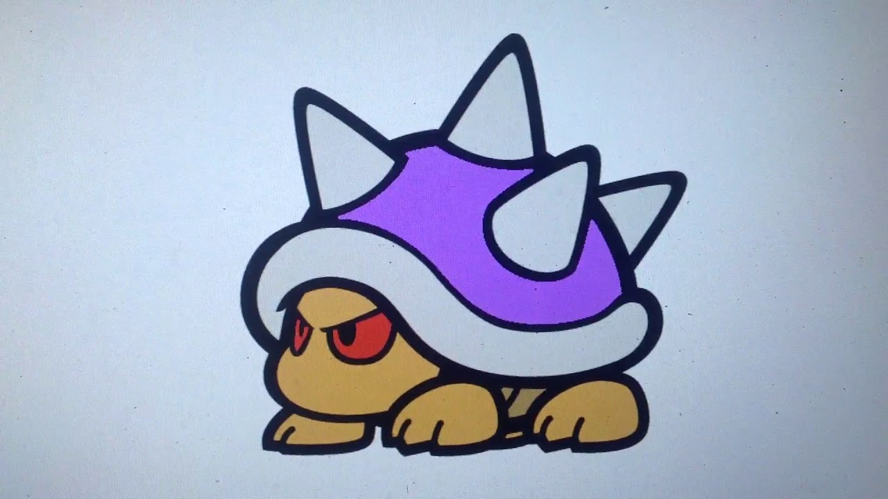 Paper Evil Spiny - YouTube