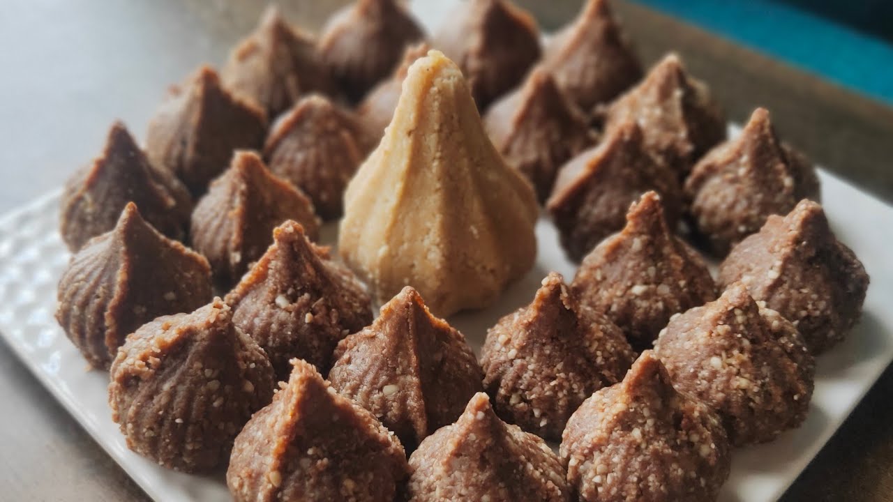 Peanut Jaggery Modak Recipe | How to make Modak | Ganesh Chaturthi ...