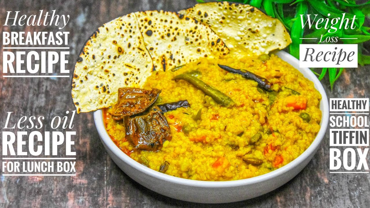 Healthy Millet Breakfast Recipe | Lunch Box Recipe | Tiffin Box Recipe ...
