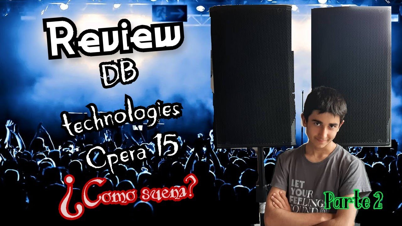 🔊 Review DBtechnologies Opera15 | parlante db technologies opera 15 ...