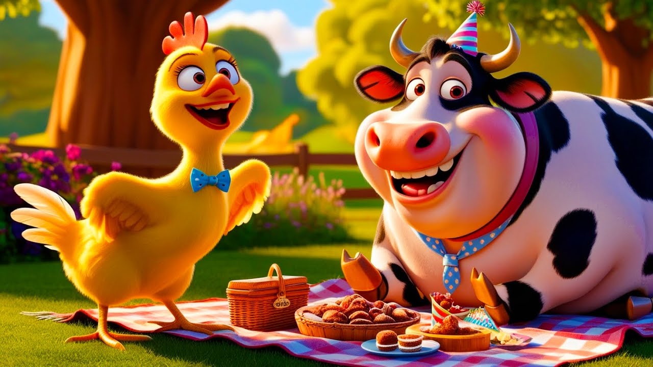 Ku and Cow on Picnic | Kids videos for kids | Kids songs - YouTube