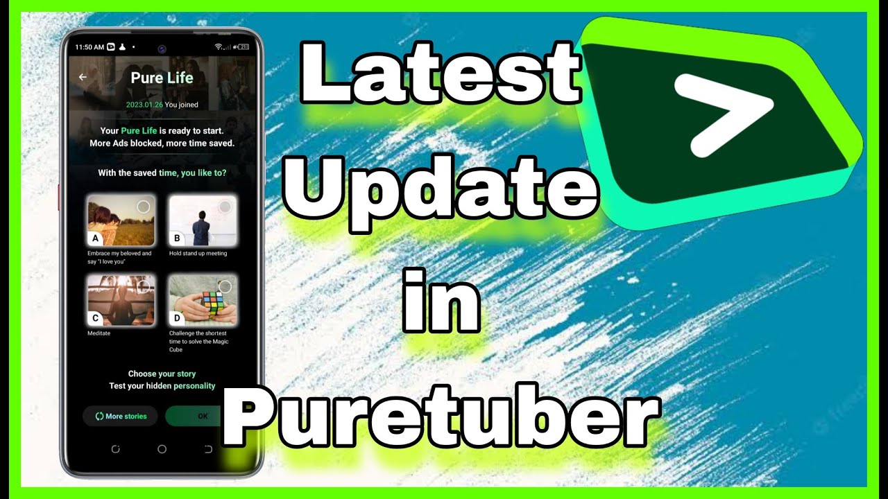 Latest update in puretuber new version ! - YouTube