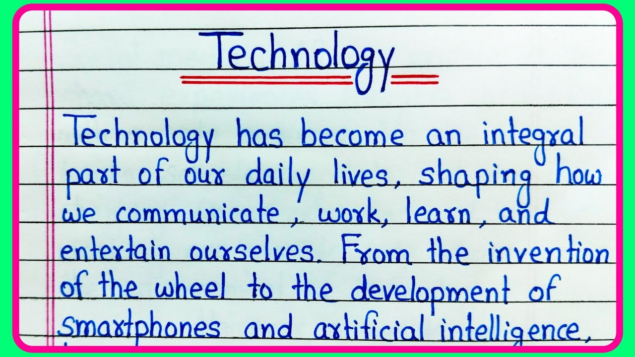 Essay On Technology In English Technology Essay In English essay-on-technology-in-english-technology-essay-in-english