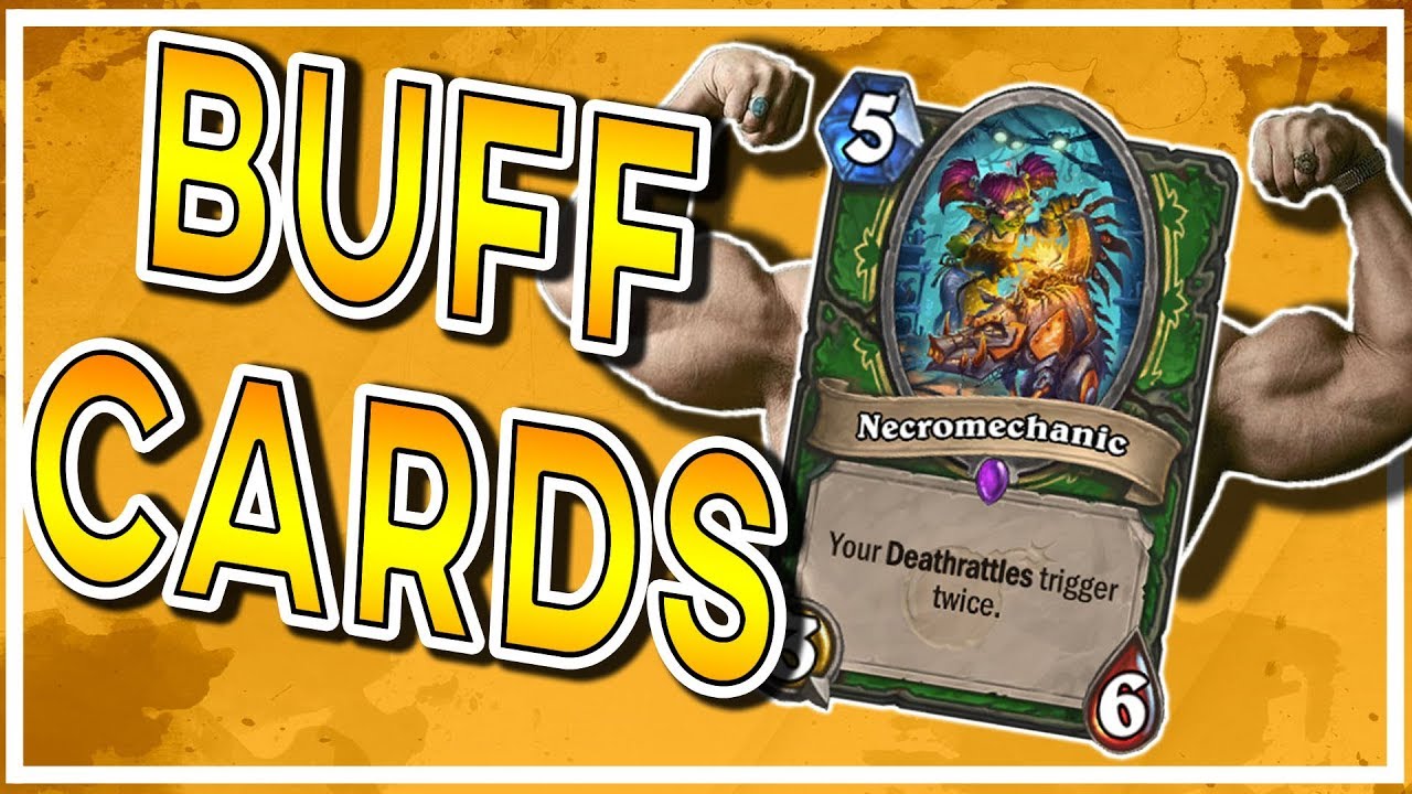 Blizzard Buff Cards & A New Legendary - YouTube