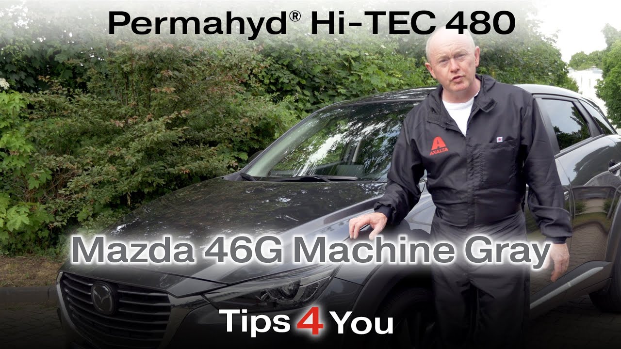 Permahyd Hi-TEC 480: Mazda 46G Machine Gray - YouTube