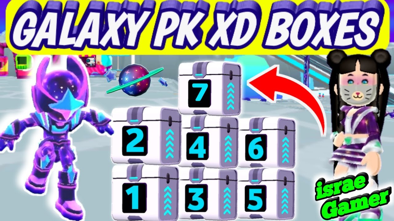 PK XD ALL NEW 7 SURPRISE BOXES LOCATIONS IN THE GALAXY SPACE UPDATE🎁🌌 ...