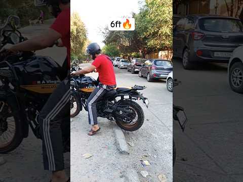 Himalayan450 Seat Height Comparison🔥#himalayan450 #royalenfield #officialdsvlogs #shorts #automobile