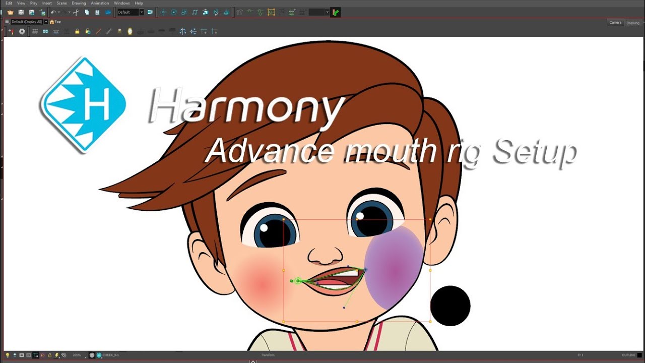 Toon boom harmony: Advance mouth rig setup - YouTube