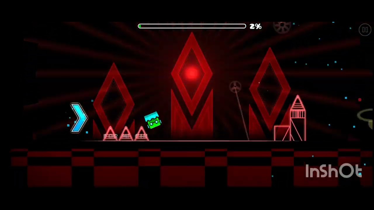 Geometry dash demons but they keep getting harder - YouTube