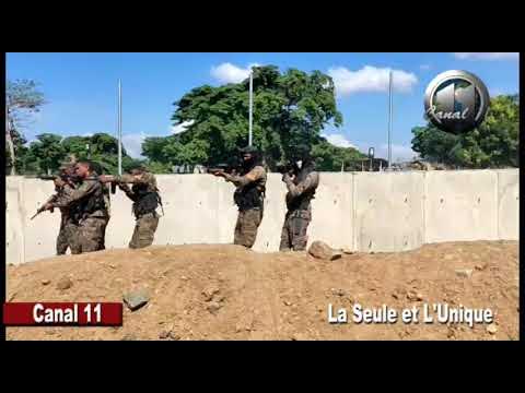 Gwo tansyon nan vil Wanament , solda dominiken yo pwente zam yo sou pèp la, pèp la di KPK - YouTube