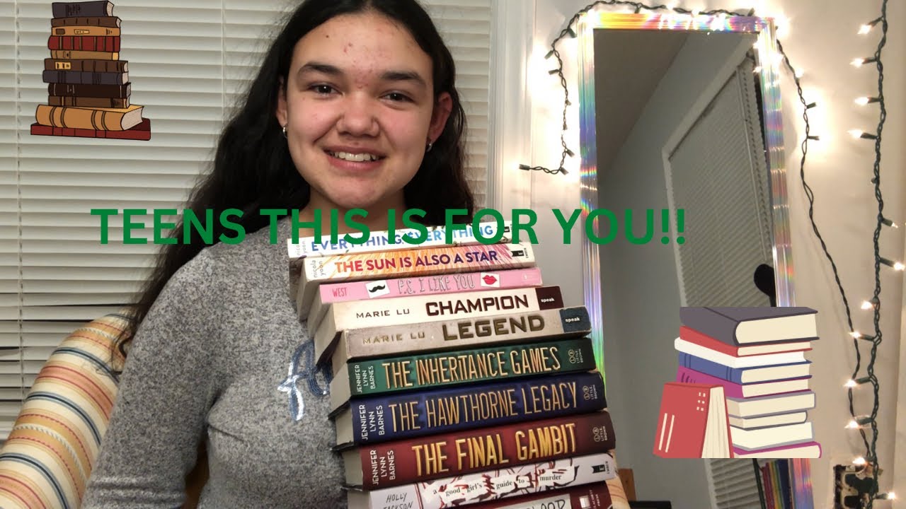 Book recs for teens (NO SPICE) - YouTube