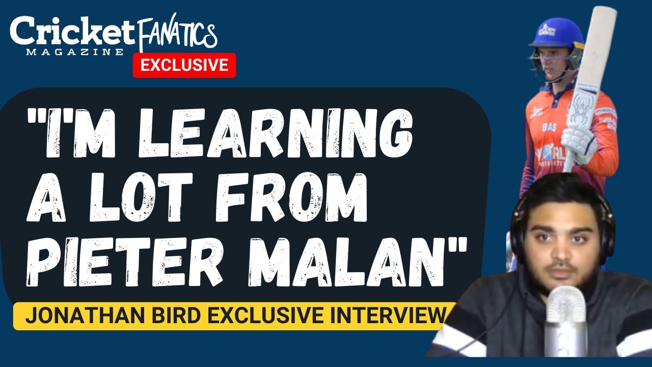 "I'm learning a lot from Pieter Malan" | Jonathan Bird Exclusive ...