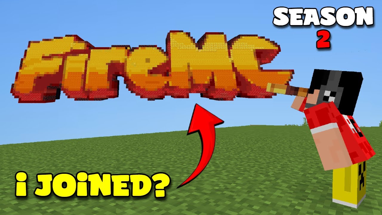 I JOINED @PSD1 MINECRAFT SERVER FIRE MC - YouTube