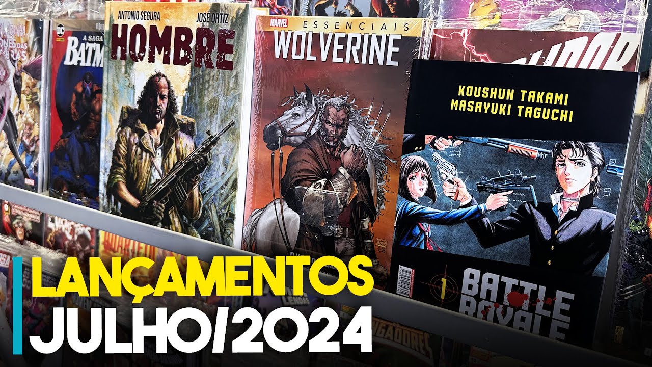 CHEGOU NA COMIC SHOP | Quadrinhos de julho de 2024 - YouTube