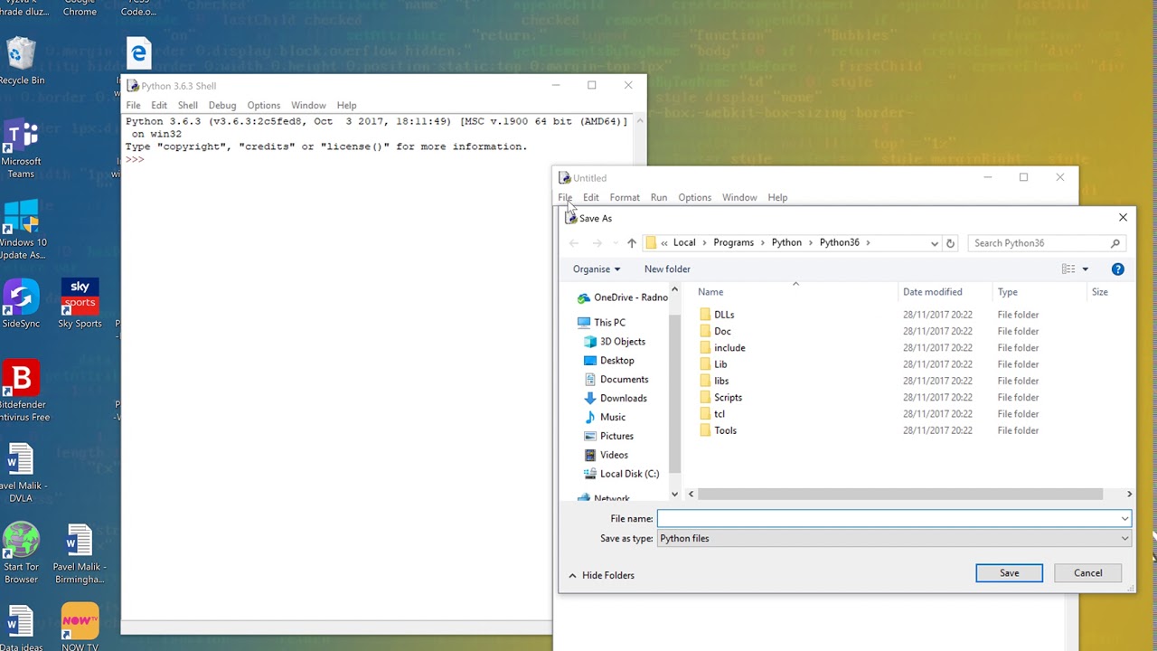 How To Save Python File YouTube
