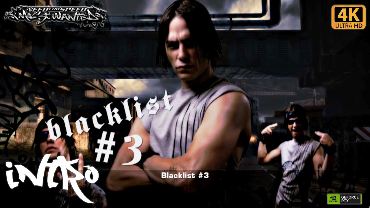 Need For Speed: Most Wanted - Blacklist #3 Ronnie - Intro and Race ...