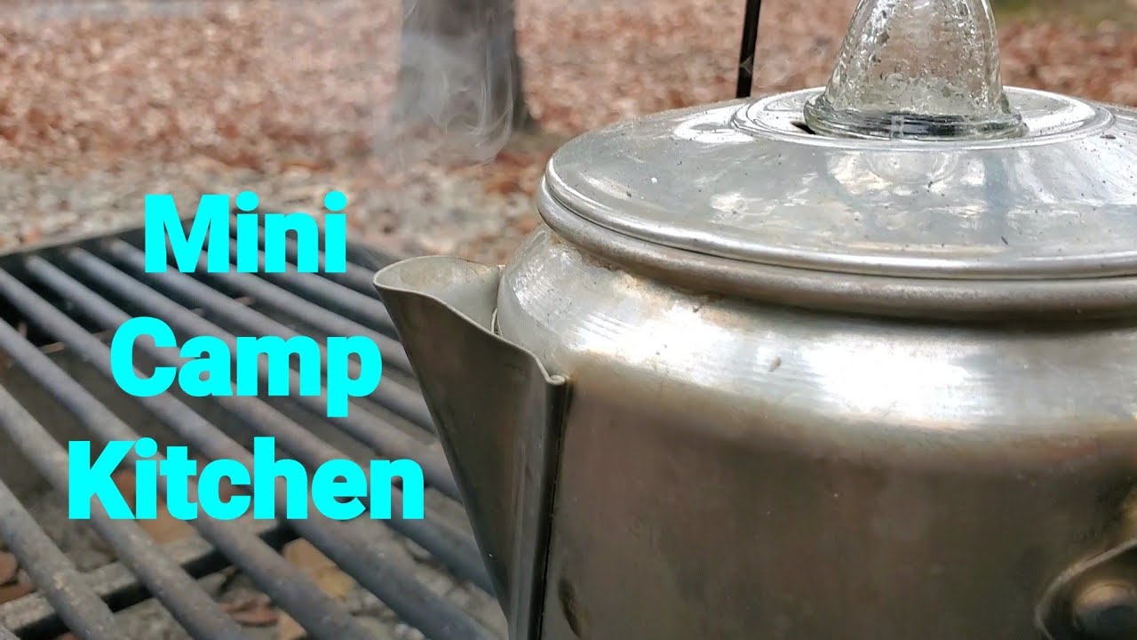 SUV Camping: Kitchen in a box plus a hearty campfire breakfast - YouTube