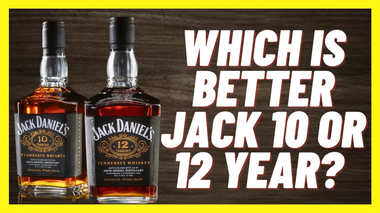 Which is Better Jack Daniels 10 or 12 Year? - Blind Taste Test - YouTube