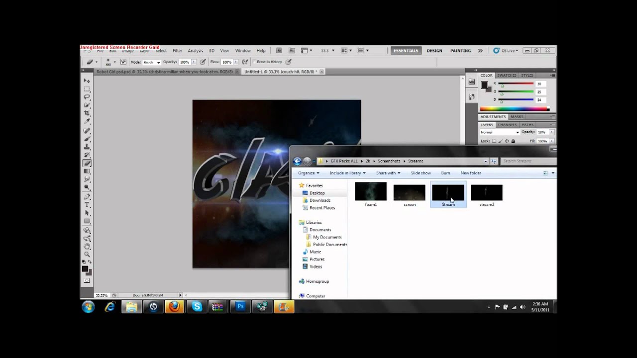 Elusive | Clash Designs Speed Art - YouTube