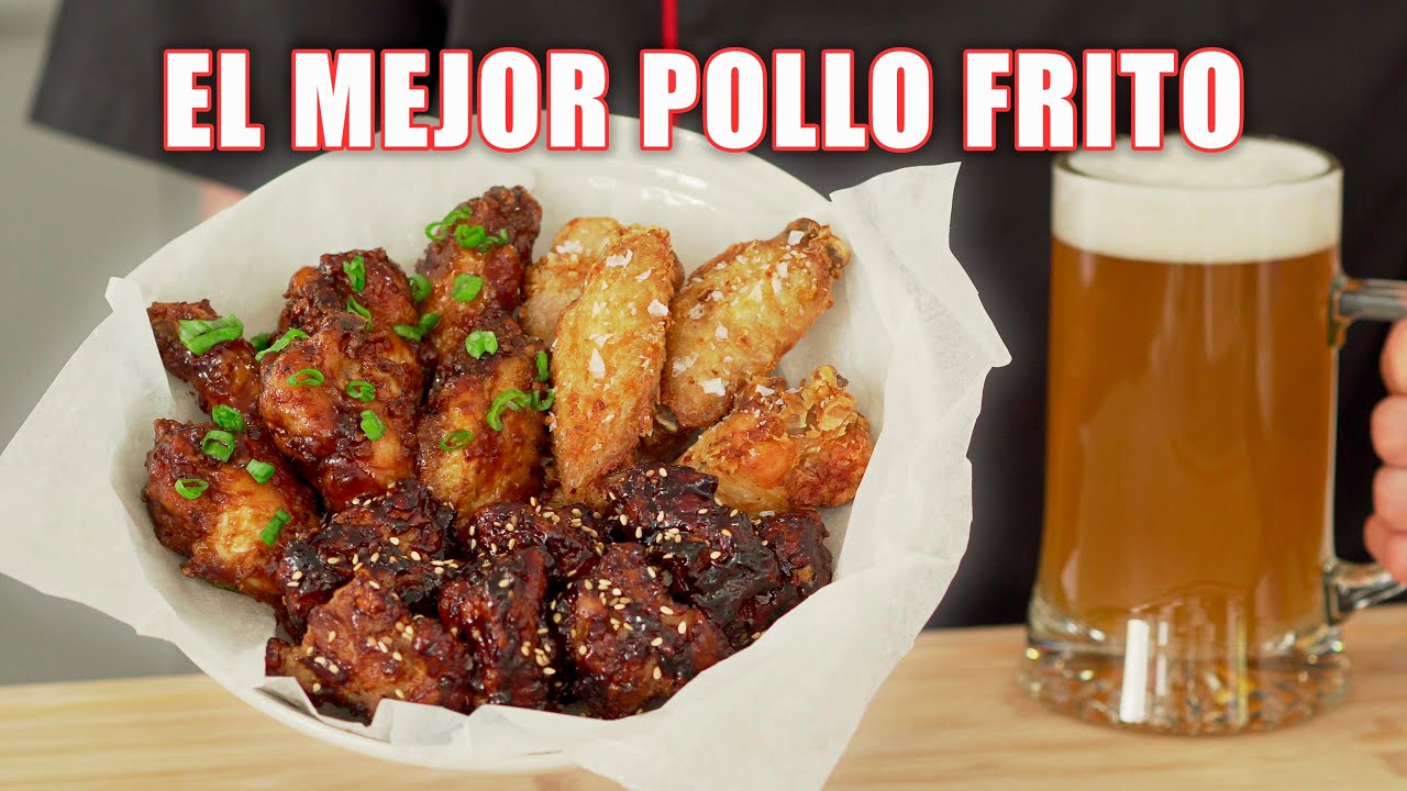El Pollo Frito Coreano Más Crujiente y Adictivo 🍗 (3 Formas) - YouTube