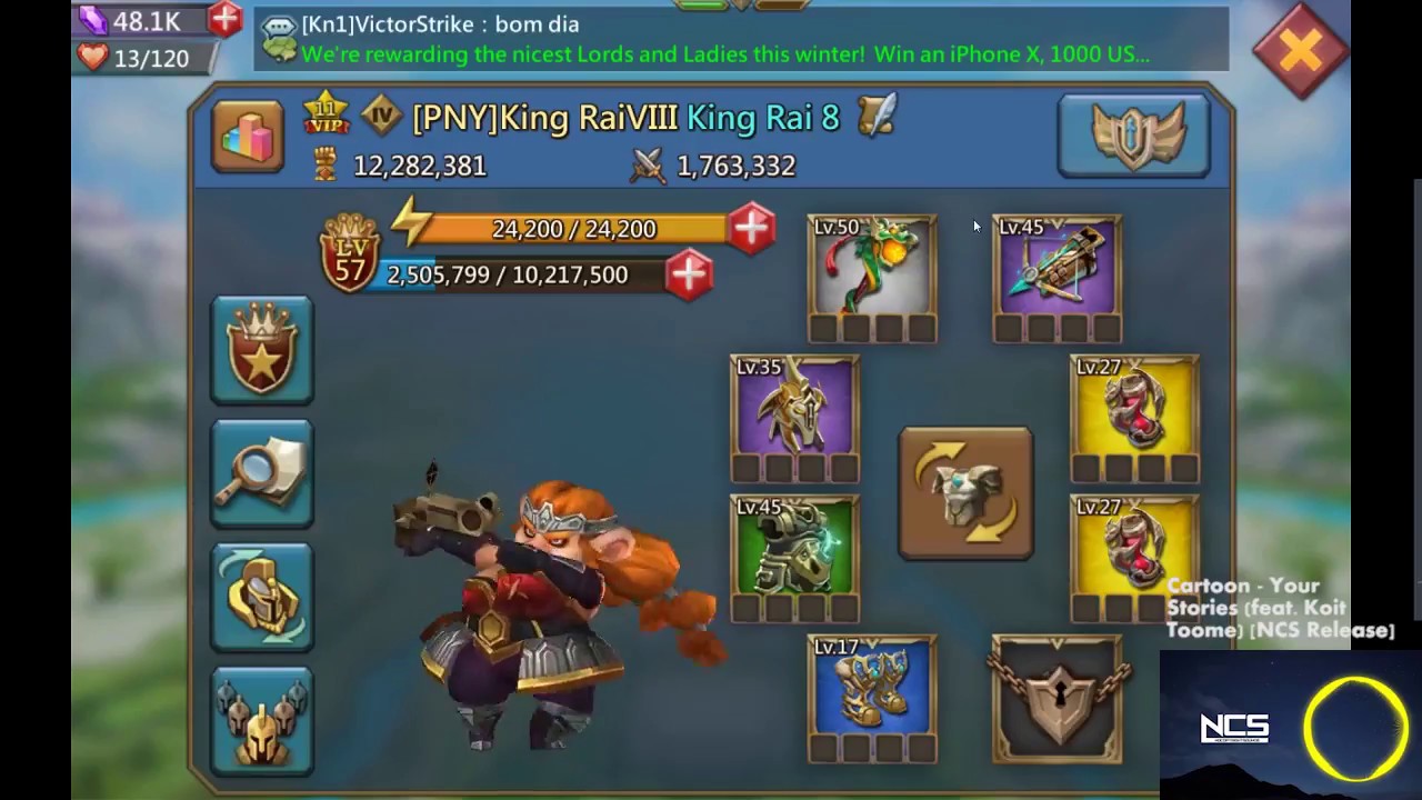 Lords Mobile: Hyper Farm Account - YouTube