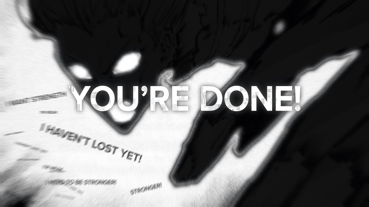 YOU'RE DONE! x MONTAGEM MARE GRANA - YouTube
