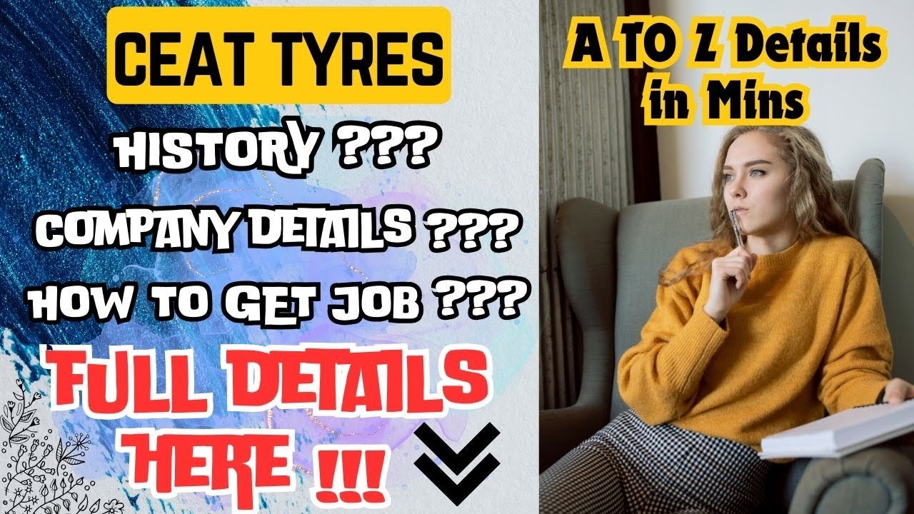 CEAT TYRES | JOBS | HISTORY | MECHALEX - YouTube