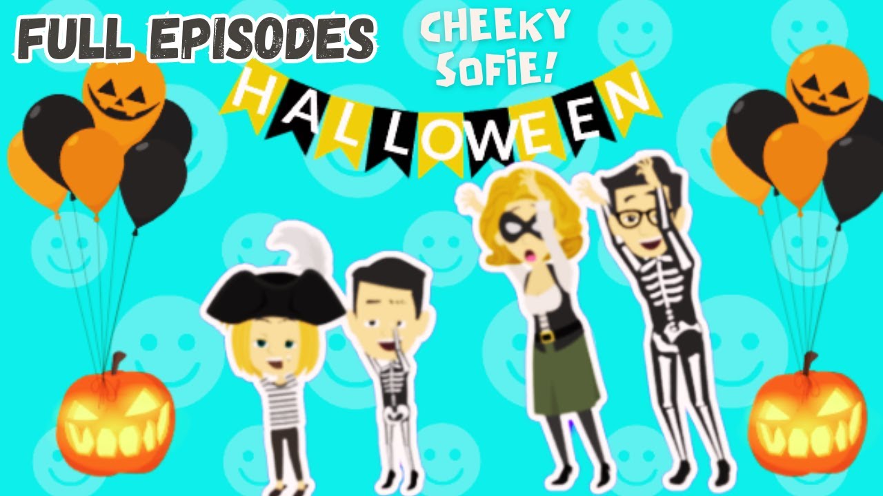 Halloween Cartoons Full Episodes Compilation | Halloween Song | Cheeky Sofie - YouTube