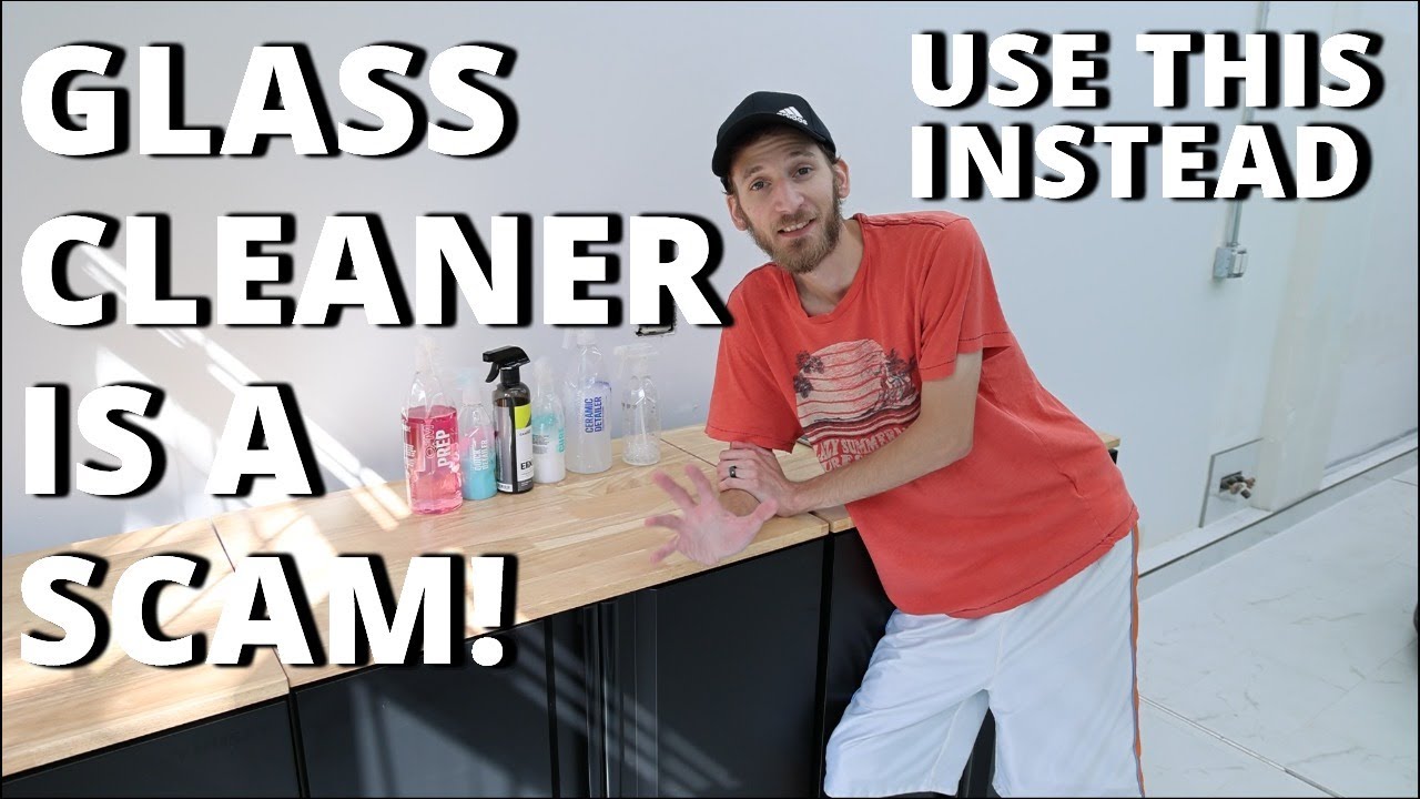 Glass Cleaners Are STUPID! Use This Instead! - YouTube