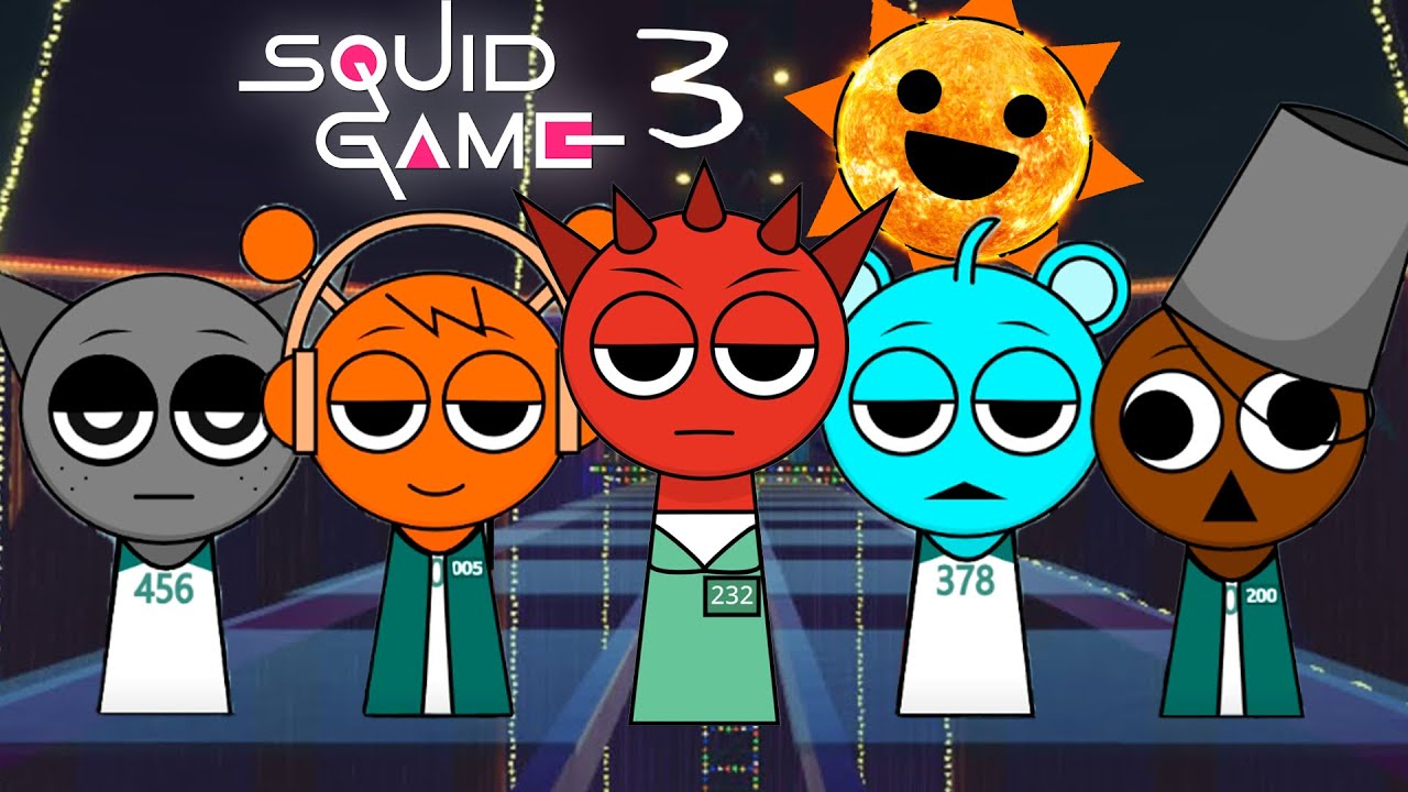 Sprunki Squid Game 3 - YouTube