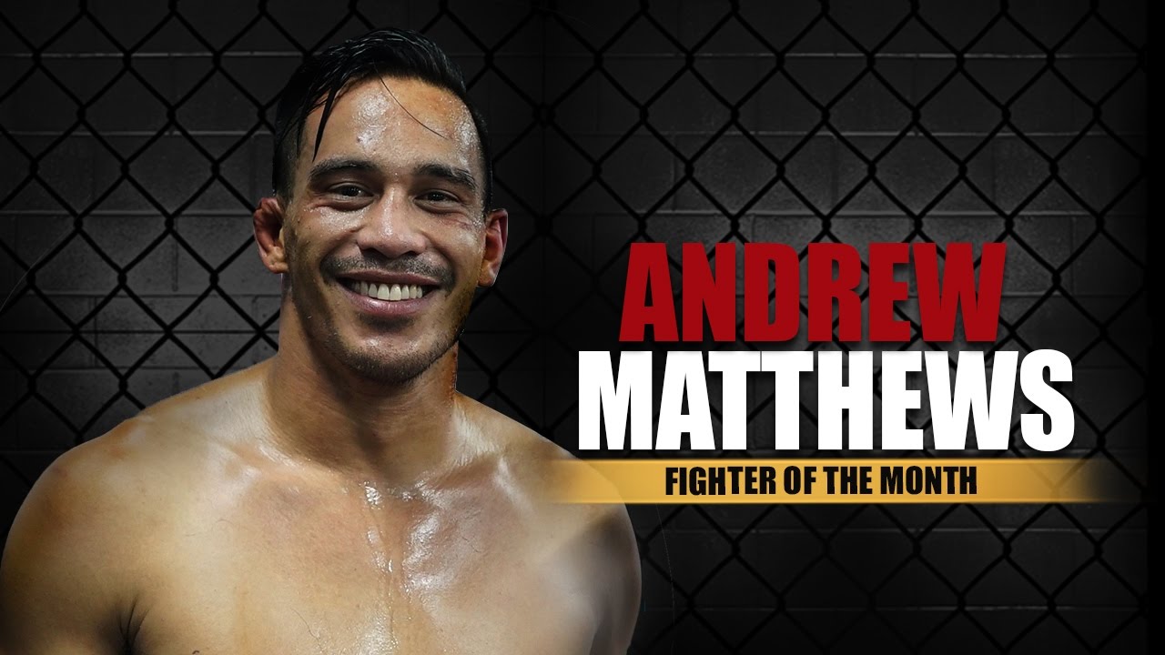 Fighter of the Month - AJ Matthews - YouTube