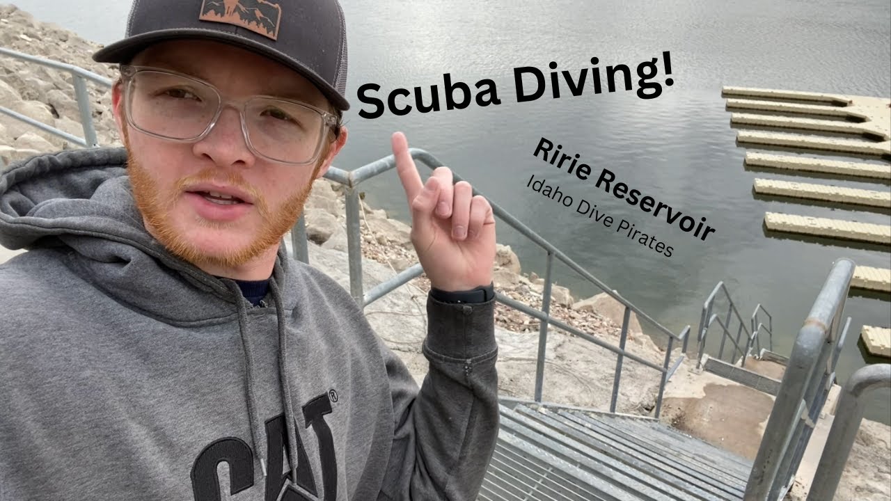 Scuba diving at Ririe Reservoir! // Idaho Dive Pirates - YouTube