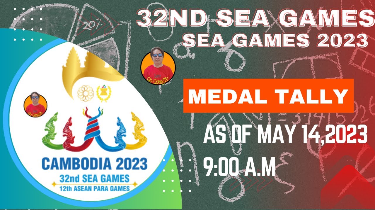 SEA GAMES 2023 MEDAL TALLY MAY 14,2023 AS OF 9:00 A.M|INDONESIA NASA ...