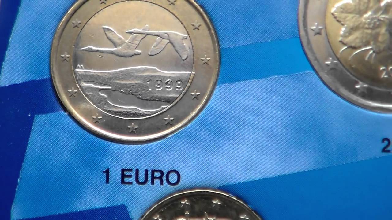 MONETE EURO DELLA FINLANDIA. - YouTube