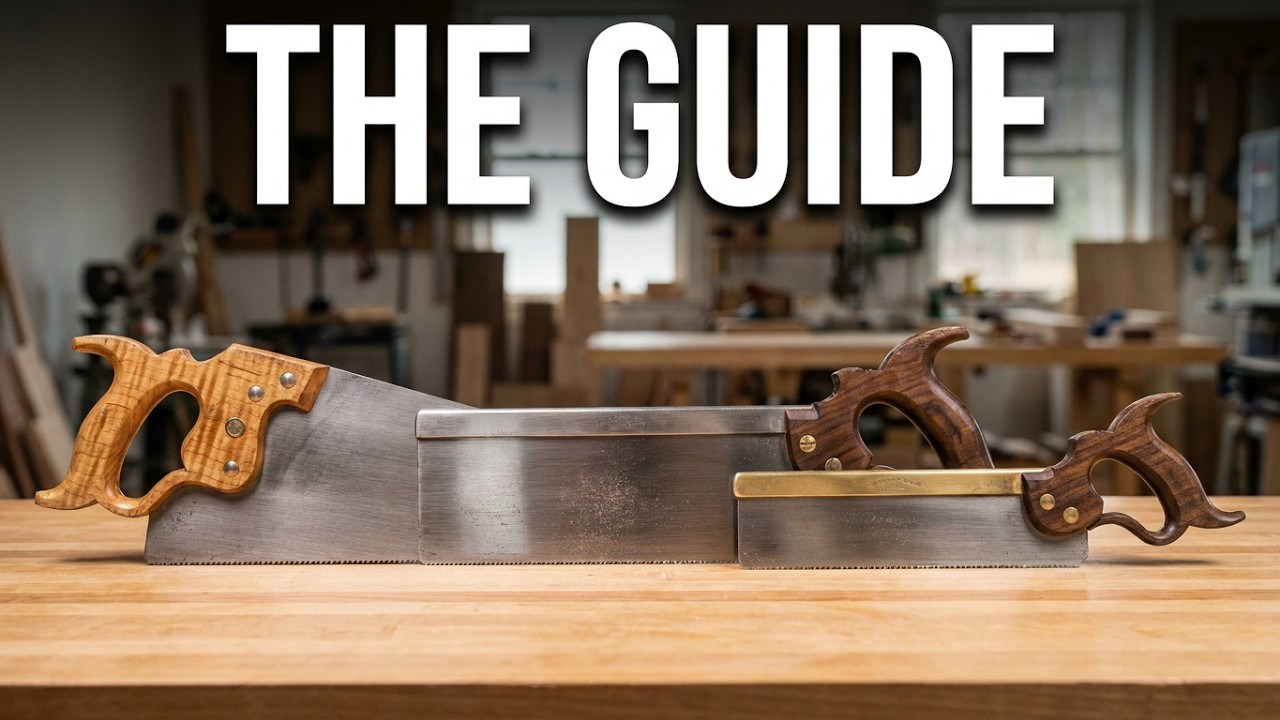 Using Western Hand Saws In Your Woodworking - YouTube
