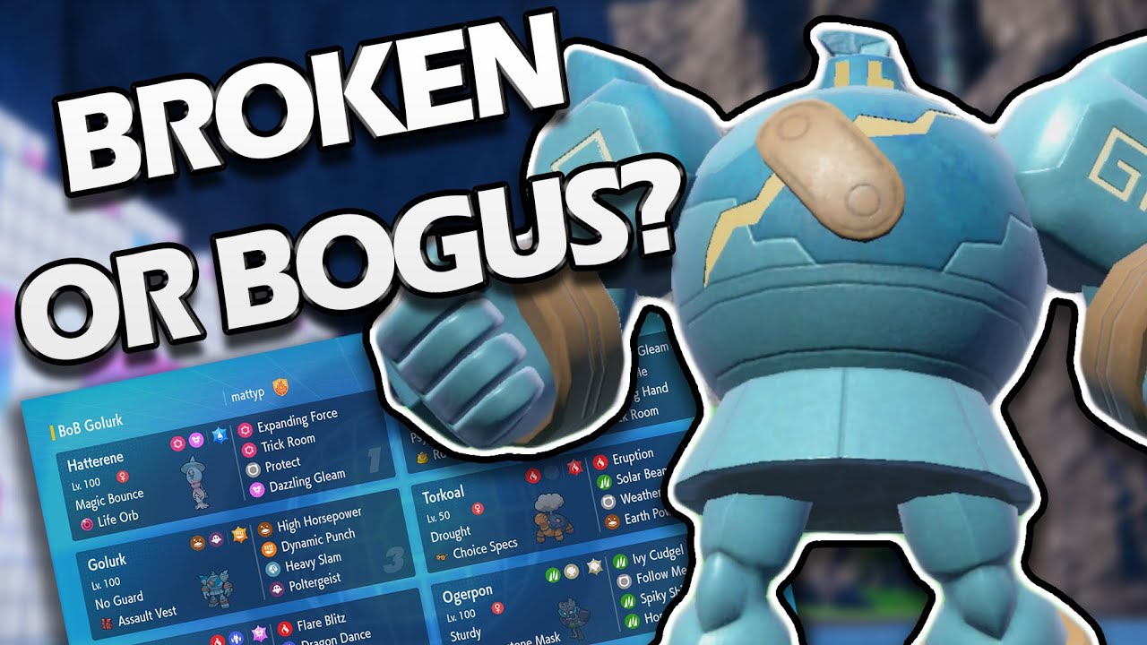 Golurk... BROKEN OR BOGUS? - Pokémon VGC Regulation F 2024 - YouTube