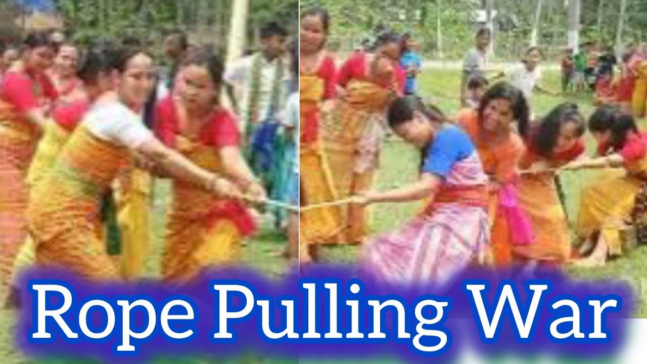 Rope pulling game/दिरुं बोनाय बादायलायनाय @btblproduction - YouTube