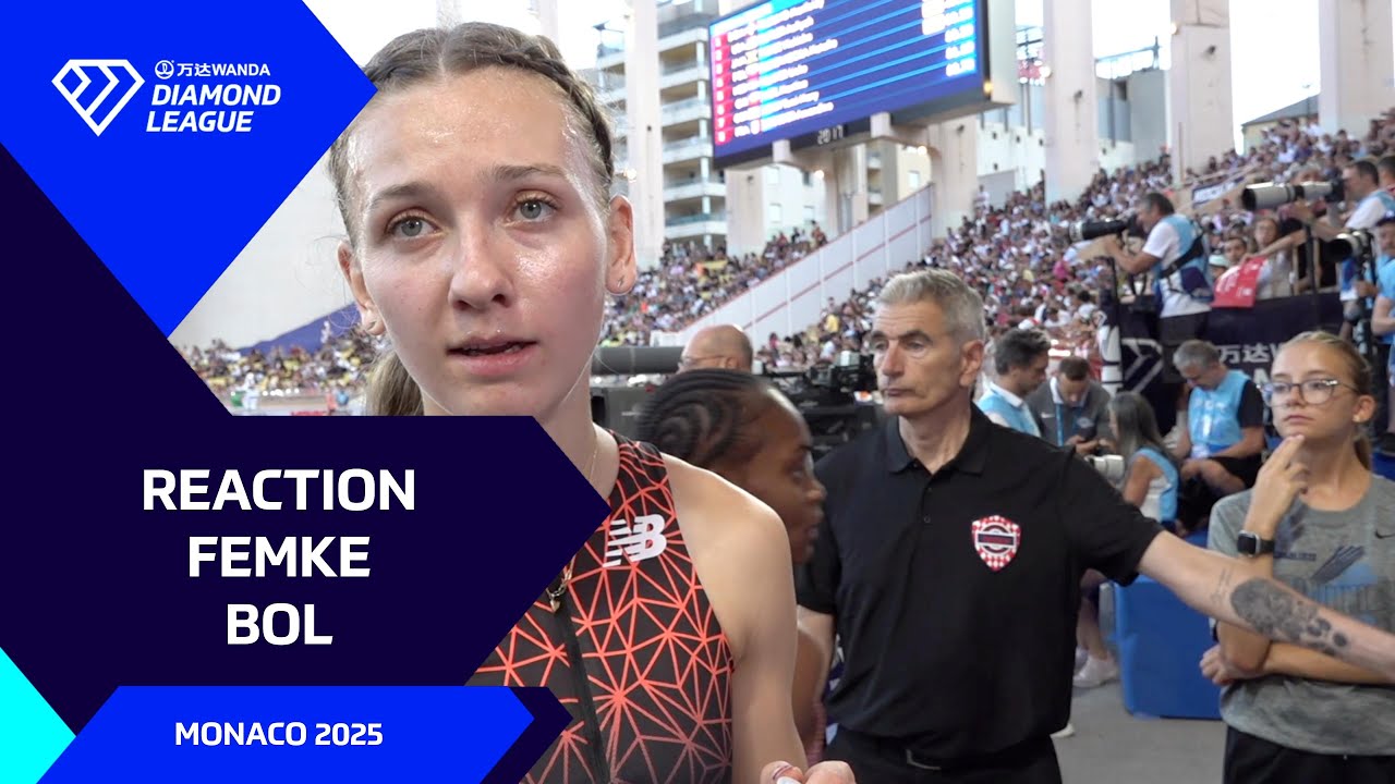 "To run a 51 is huge!" - Femke Bol on world lead in Monaco - Wanda ...