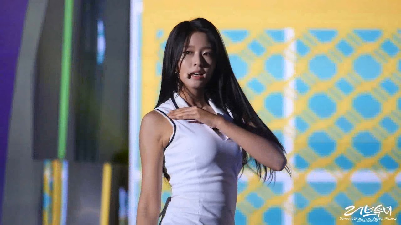 [FANCAM]150814 AOA 설현- Heart Attack @ 2015 DMZ 평화콘서트 - YouTube