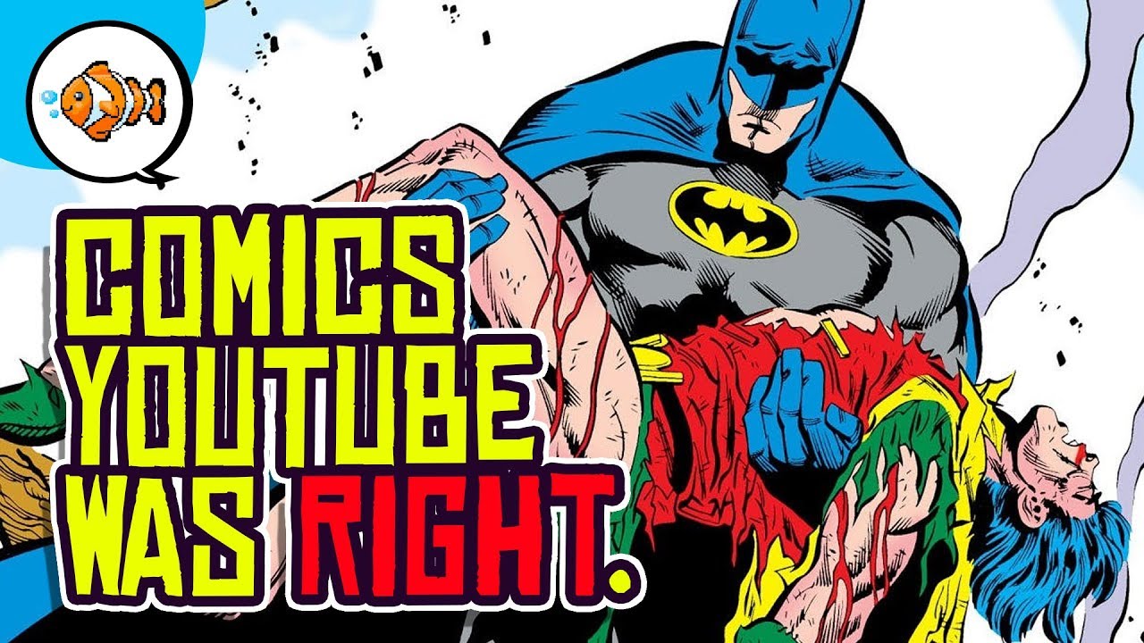 Comics YouTube was RIGHT. - YouTube