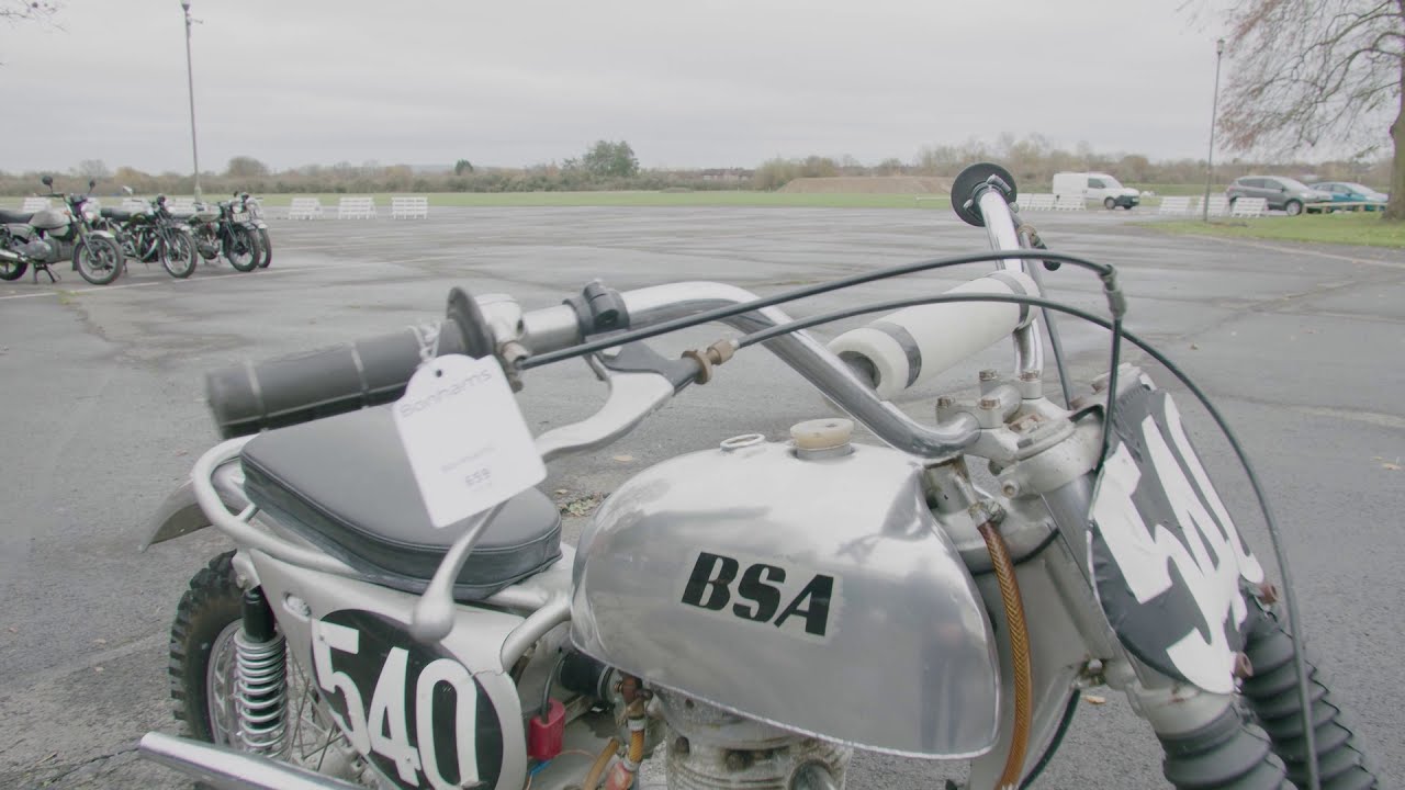 LOT 659 - 1965 BSA 441cc B44 Victor Scrambler - YouTube