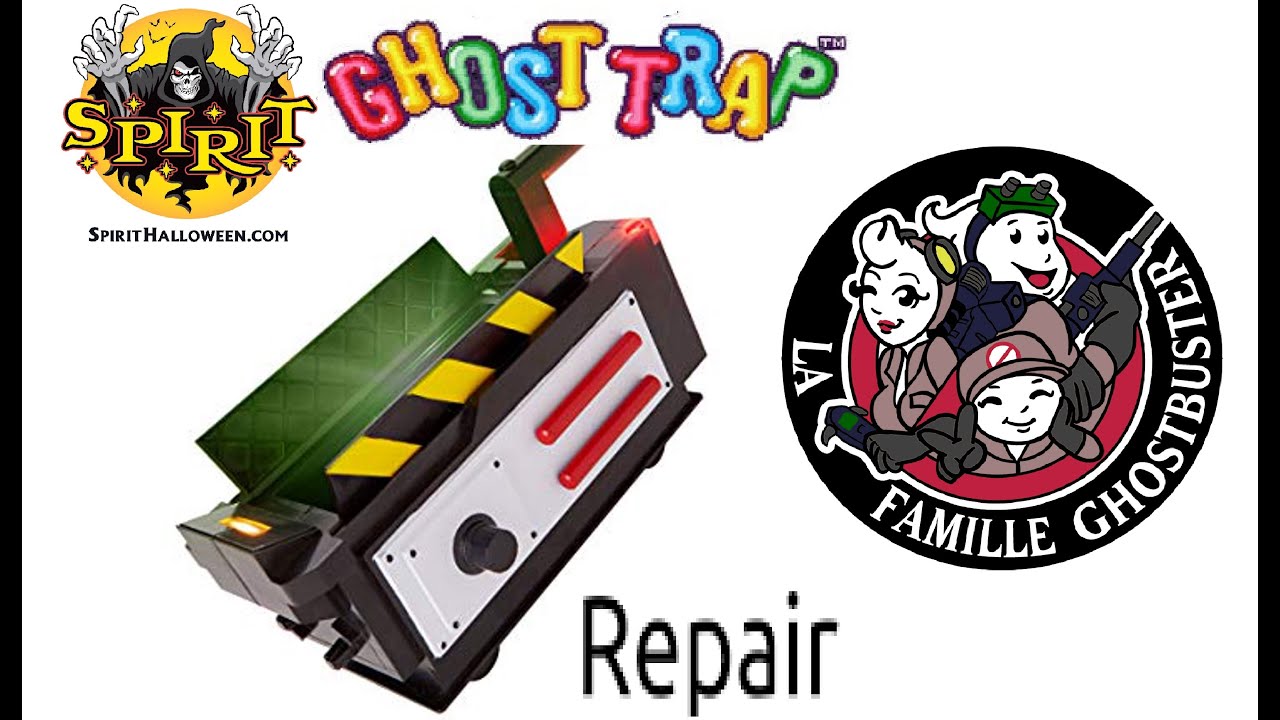 Ghostbuster Tech Episode1: Spirit Halloween Trap Repair - YouTube