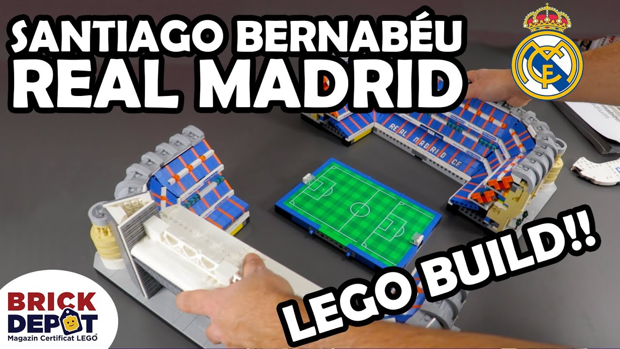 LEGO Santiago Bernabeu 10299 Unboxing & Speedbuild - Real Madrid ...