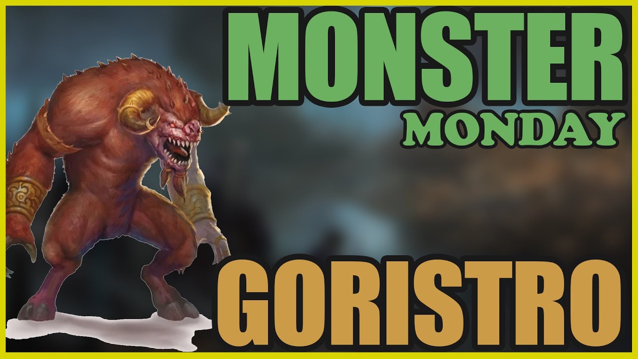 The abyssal Siege weapon (Goristro) - Monster Monday - Dungeons & Dragons (D&D) - YouTube