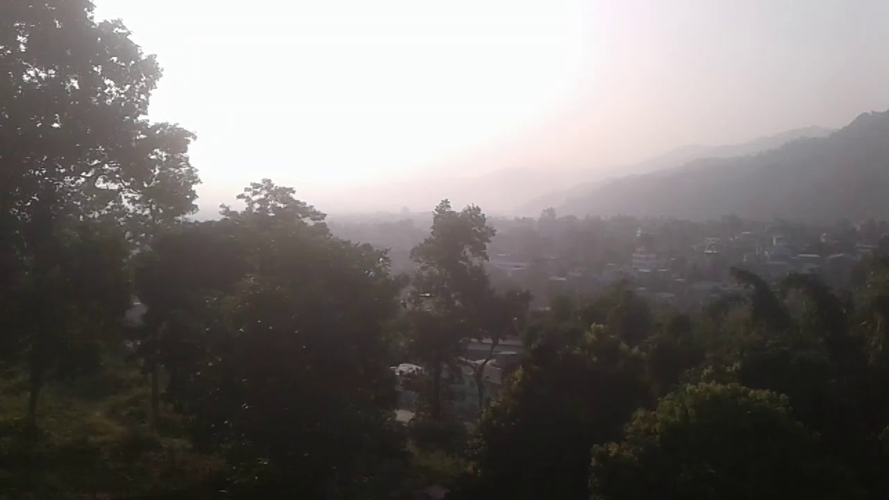 Beautiful scenery of Dharan😄😄 - YouTube