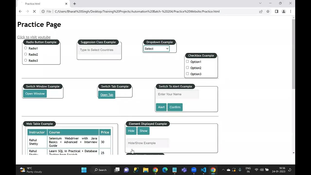 25) Handling popup in Selenium - YouTube