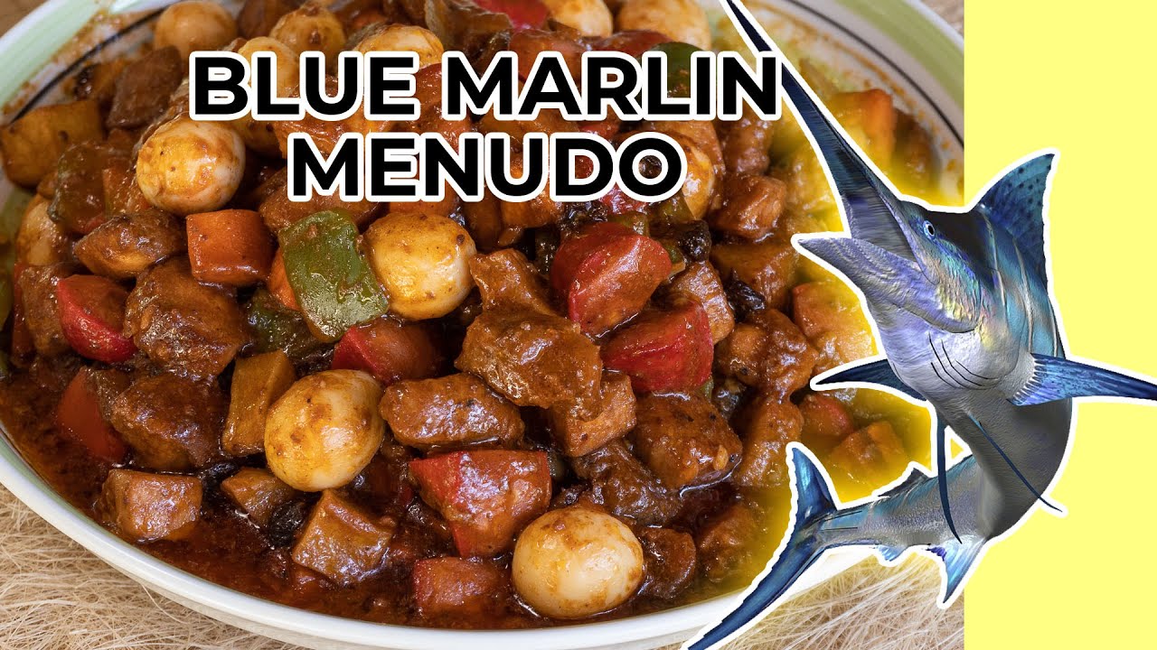Blue Marlin Menudo | Blue Marlin in Tomato Sauce - YouTube