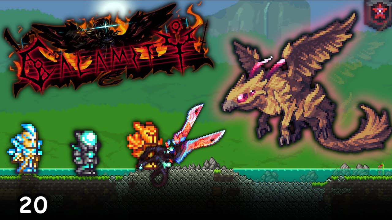 DRAGONFOLLY ORAZ EKSPLORACJA ABYSSA [Terraria Calamity Mod Ep. 20 ...