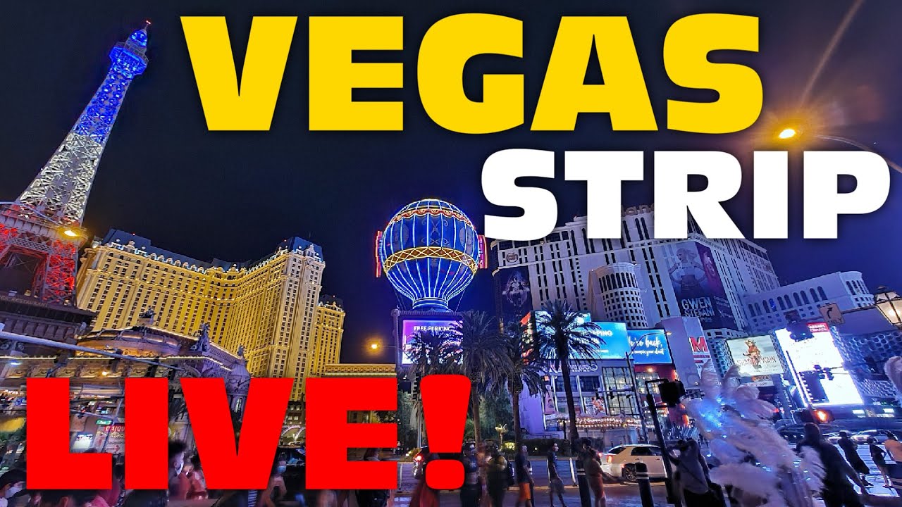 Las Vegas LIVESTREAM Walking The Strip Saturday - YouTube